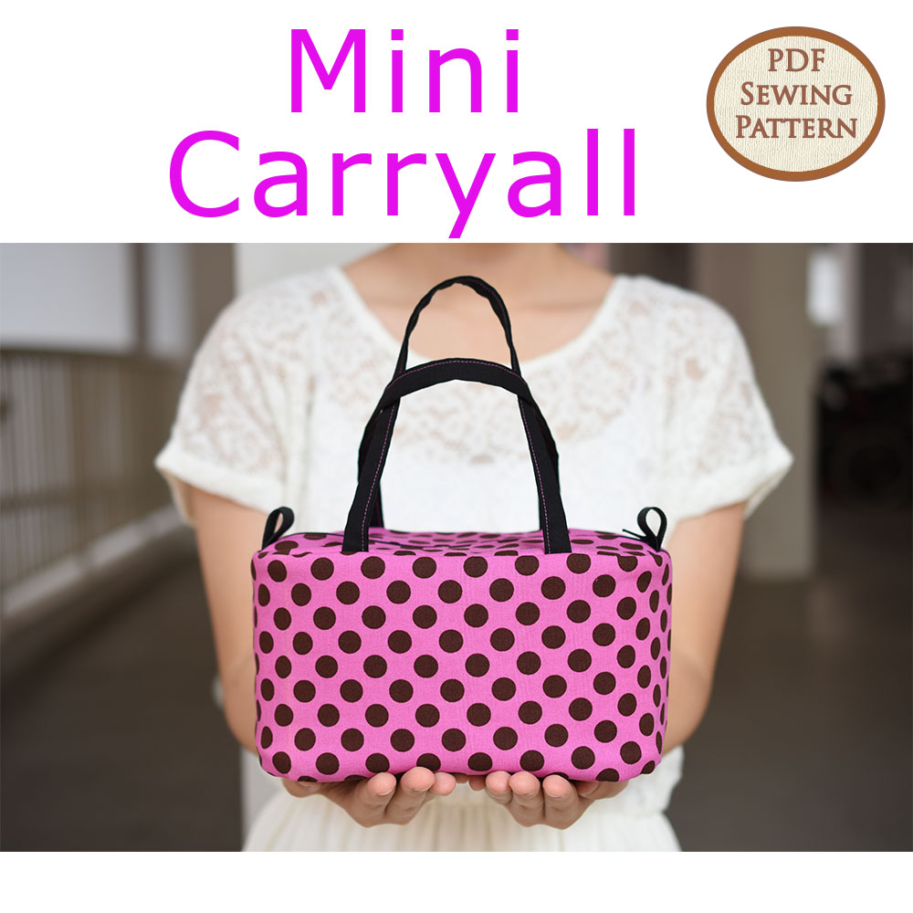 Mini Carryall Pdf Pattern on Luulla
